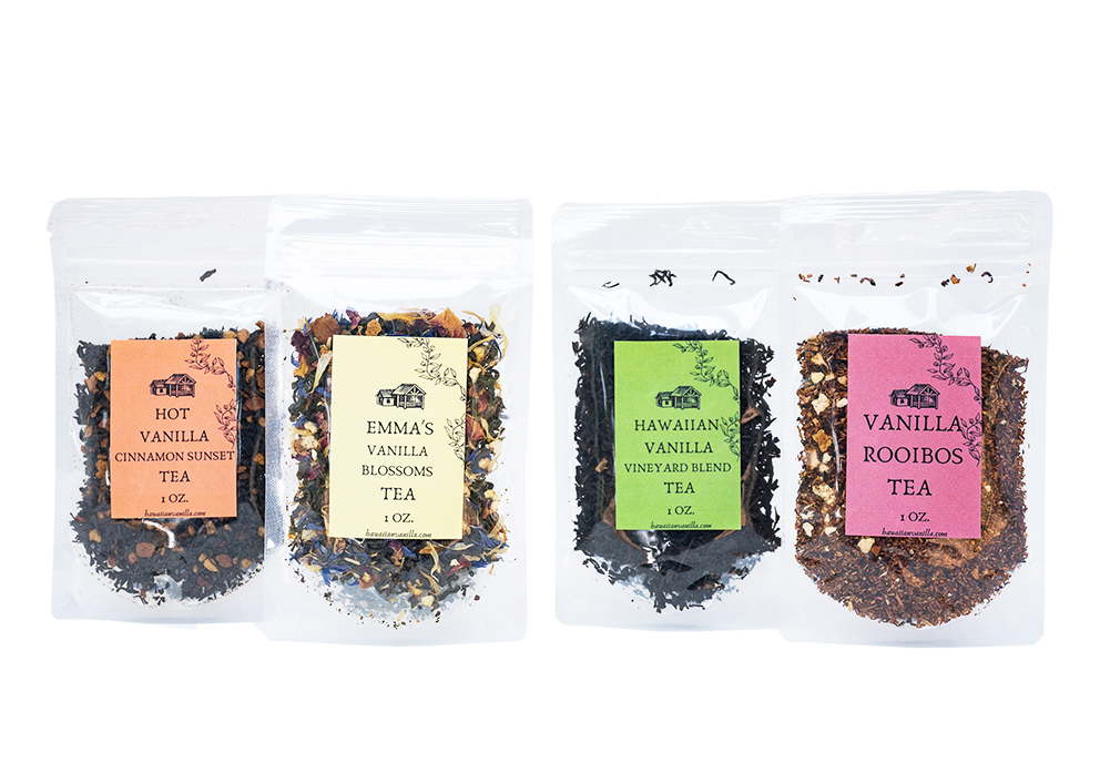 Vanilla Tea Sampler Set – Hawaiian Vanilla Company
